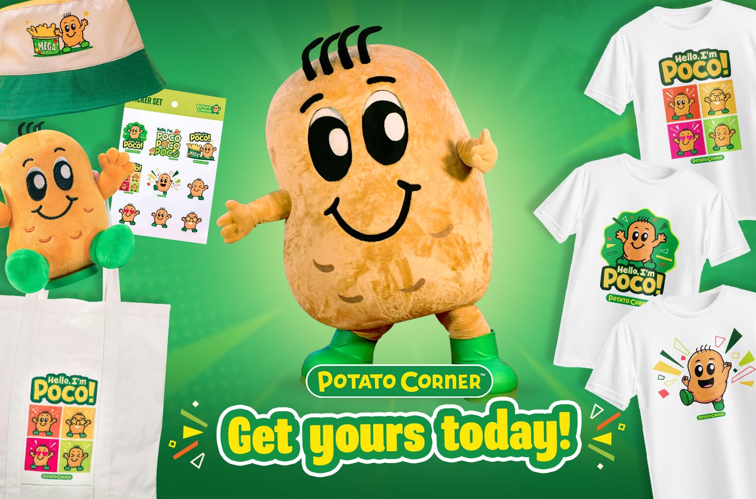 Potato Corner Introduces Poco: A Fun & Friendly Mascot and the Face of ...
