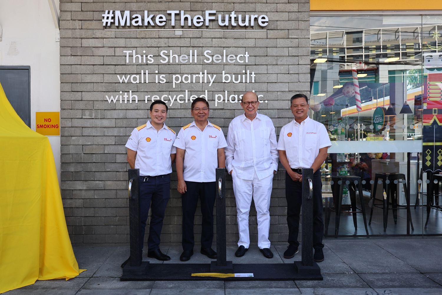 Shell Philippines Turns 3 Metric Tons of Plastic Waste Into Bike Racks ...