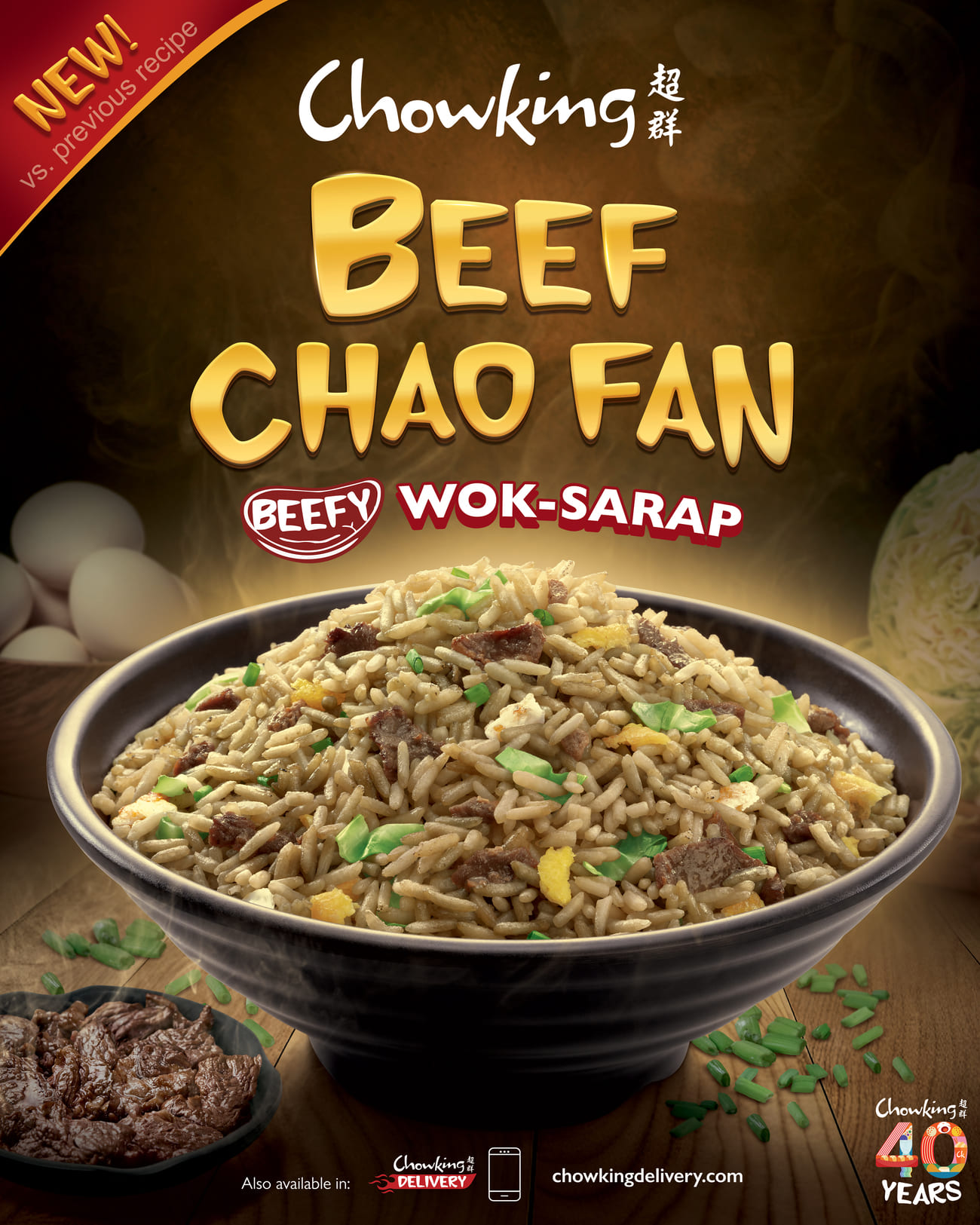Experience Chowking’s Beefiest Chao Fan Ever for Just ₱89