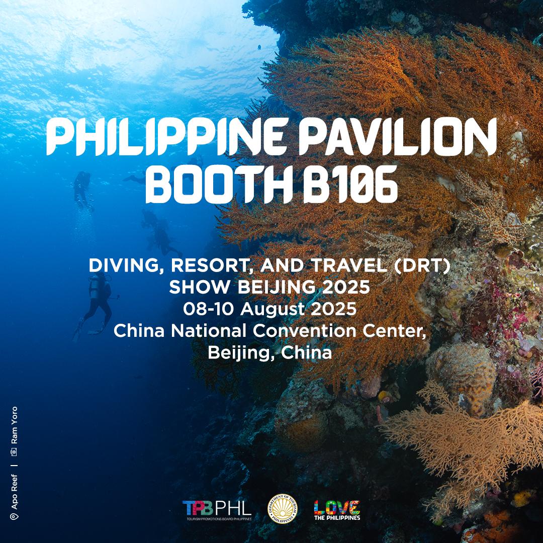 DRT Show Beijing 2025 displays top PH Dive Spots to Chinese Market