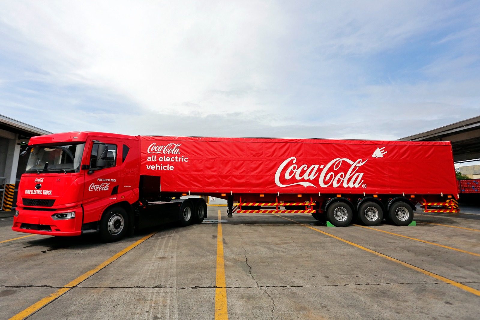 Coca-Cola rolls out first electric truck to power sustainable logistics