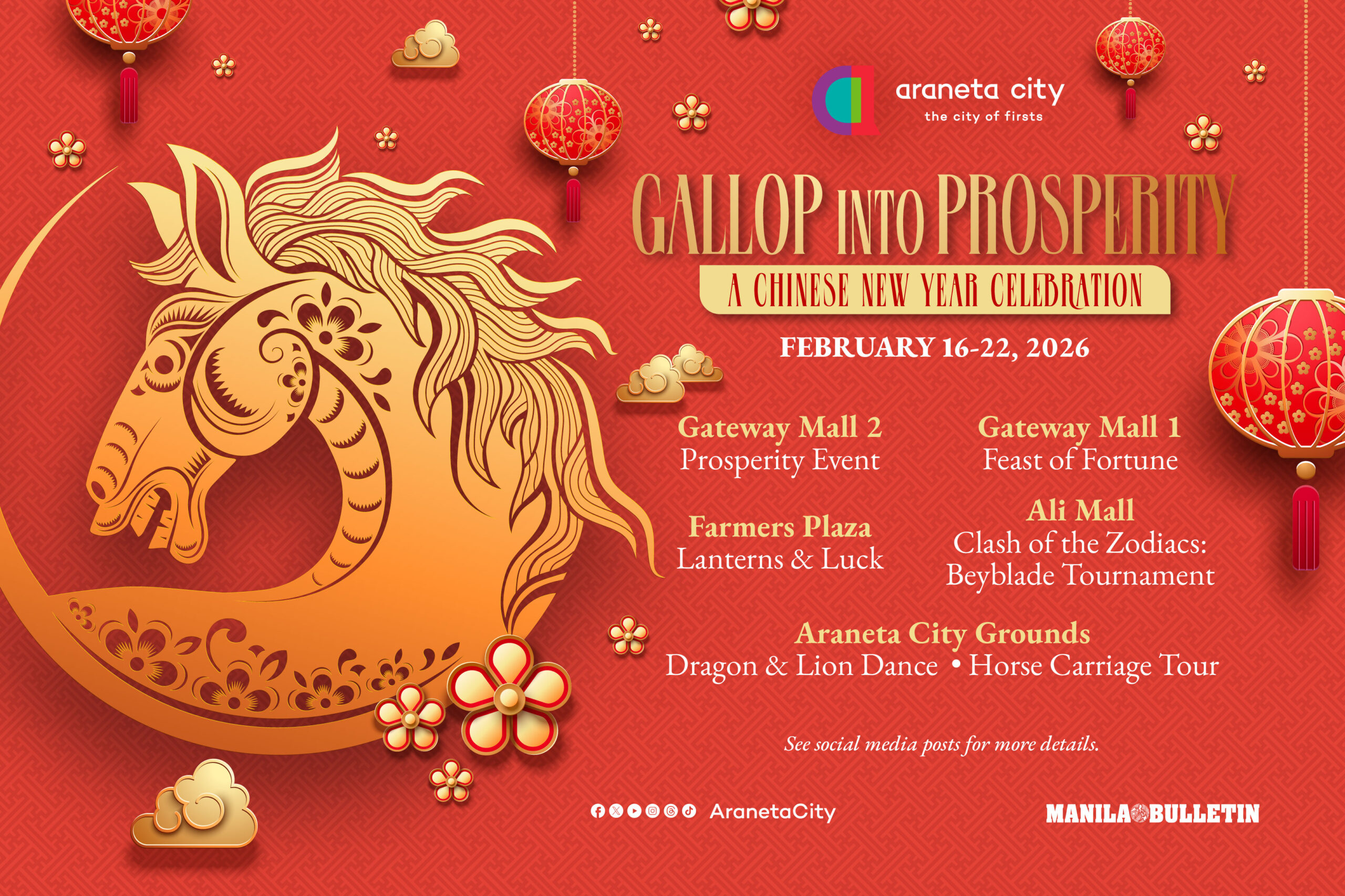 Gallop Into Prosperity in Araneta City